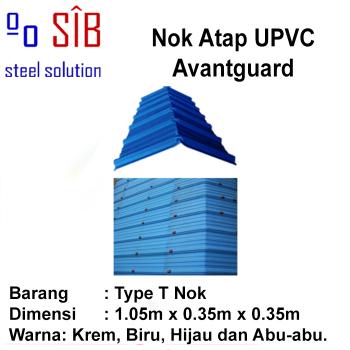 Jual Nok Atap UPVC Avantguard (PO) - Sarana Inti Baja